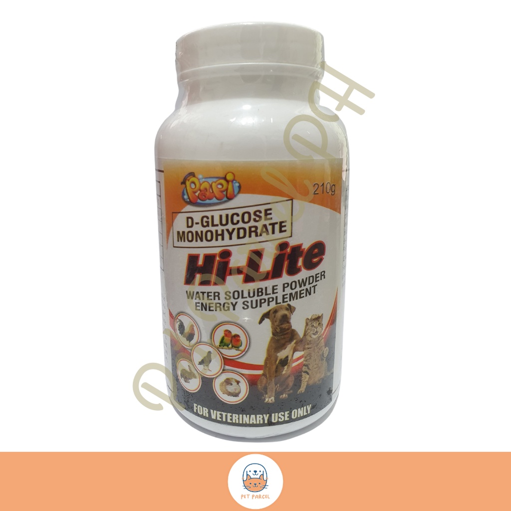 Papi Hi-Lite Dextrose Powder (D-Glucose Monohydrate) 210g | Shopee Philippines