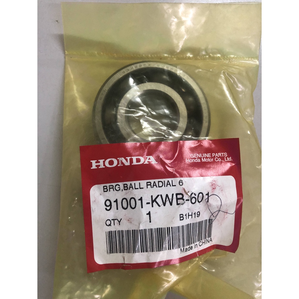 Honda Genuine Crankshaft Bearing 63/22 91001kwb601 for Wave 125/XRM125/Dash | Shopee Philippines