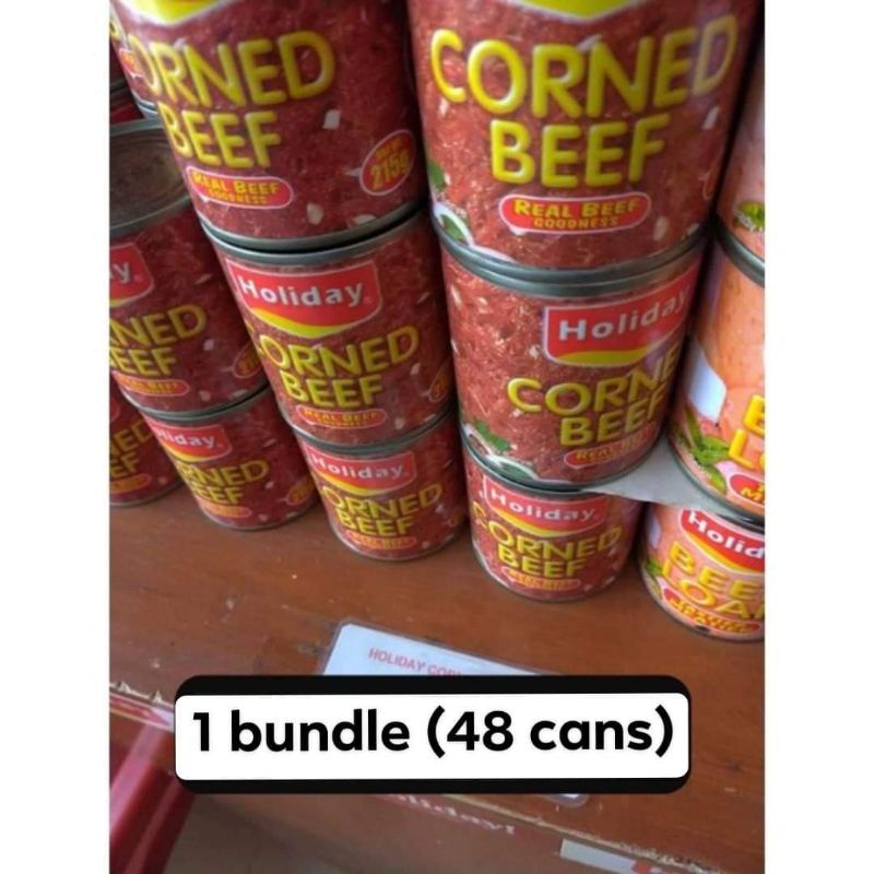 Corned Beef 215g in a Bundle (48 cans) | Shopee Philippines