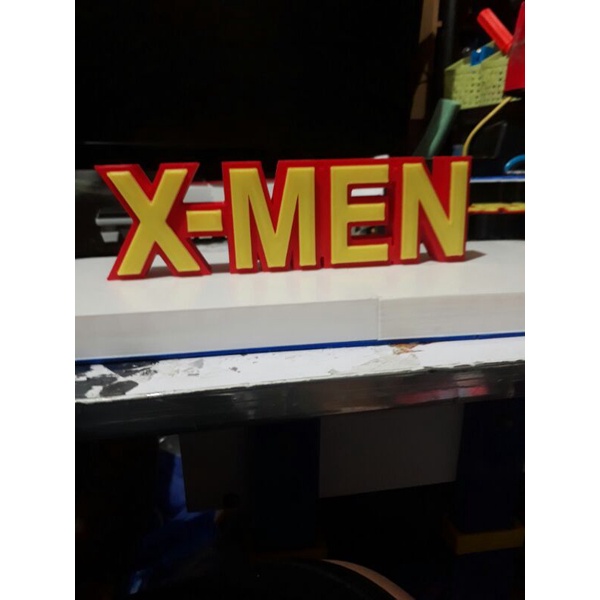 X-Men Front View 3d Printed logo | Shopee Philippines