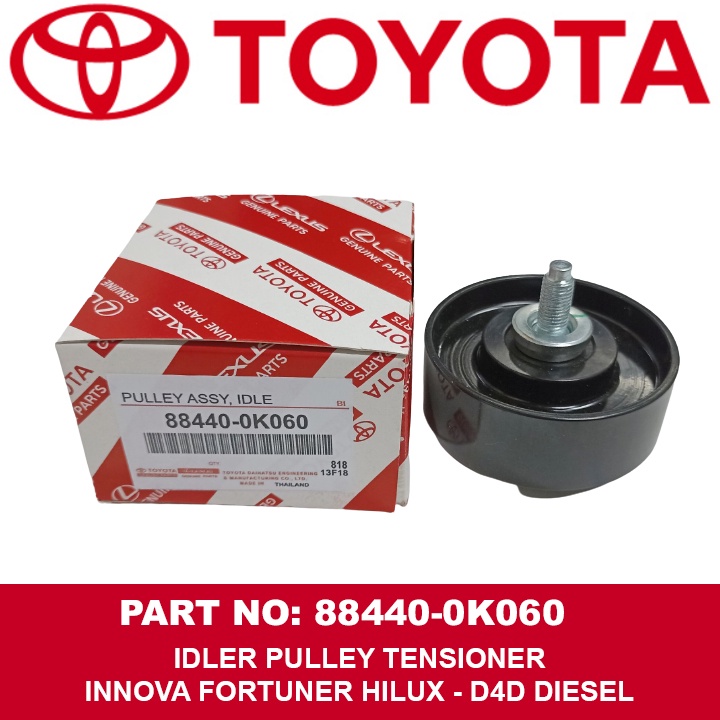 Idler Pulley Bearing Center (88440-0K060) for Innova Fortuner Hilux 2KD ...