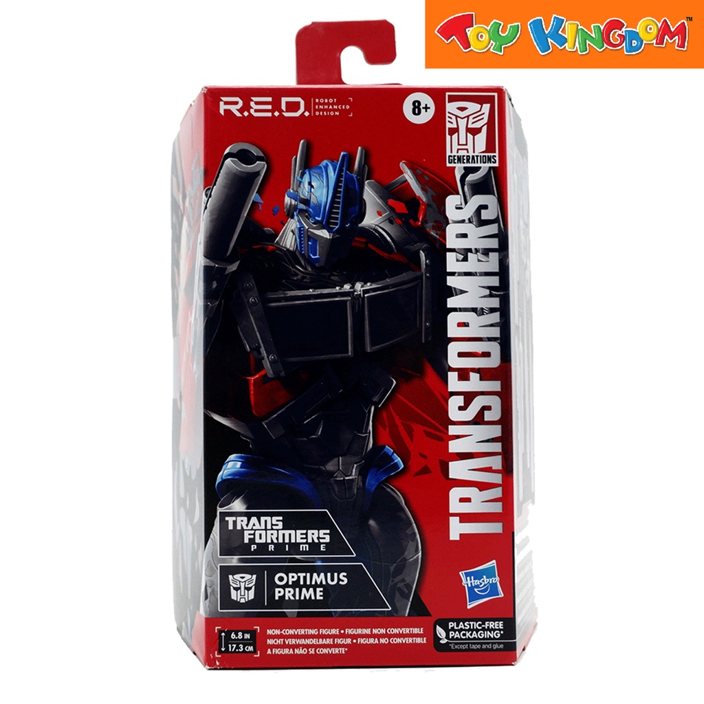 Transformers Generations R.E.D. Optimus Prime Action Figure | Shopee Philippines