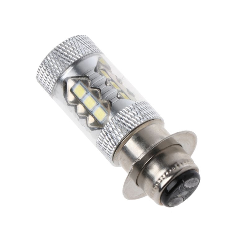 PX15D H6 80W 6500K 16 LED White Headlight Fog Light Driving Bulb Lamp ...