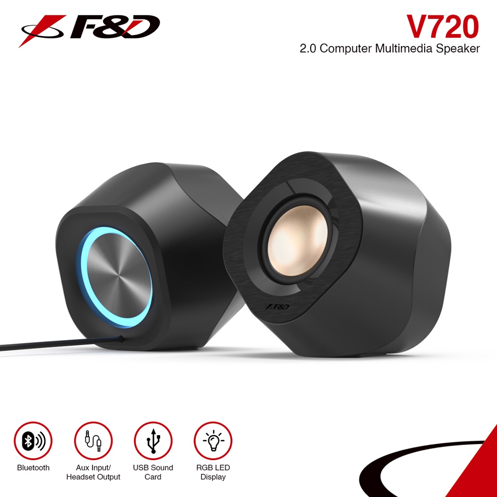 F&D Fenda V720 Computer Audio Desktop Home Notebook Bluetooth Small ...