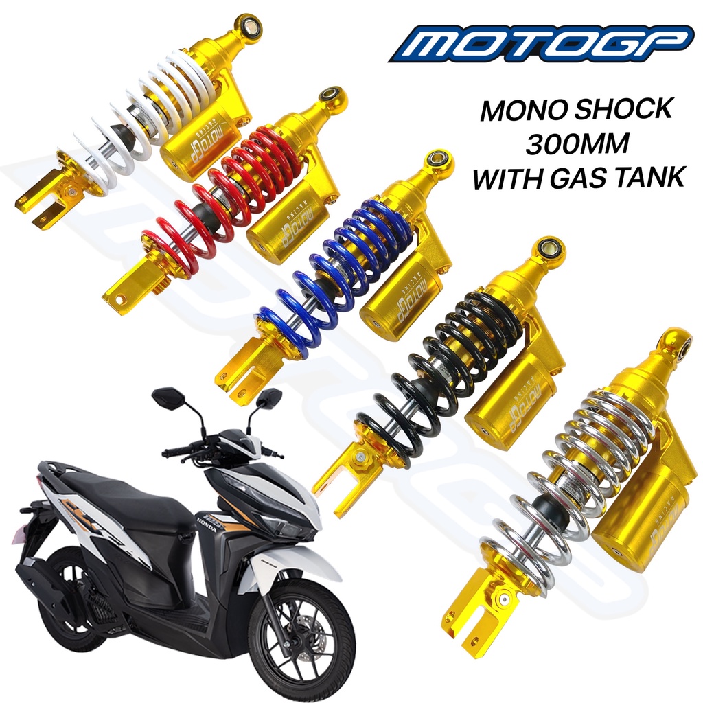 1 Pc Rear Mono Shock Absorber 300mm for Mio Beat Click Gravis Gear Skydrive Fino Scoopy Dio ...