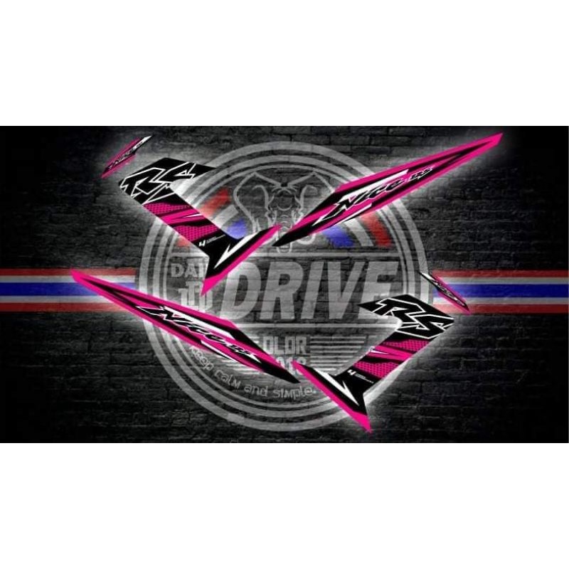 Honda Rs 125 Fi Decal Sticker (Nice Design) | Shopee Philippines