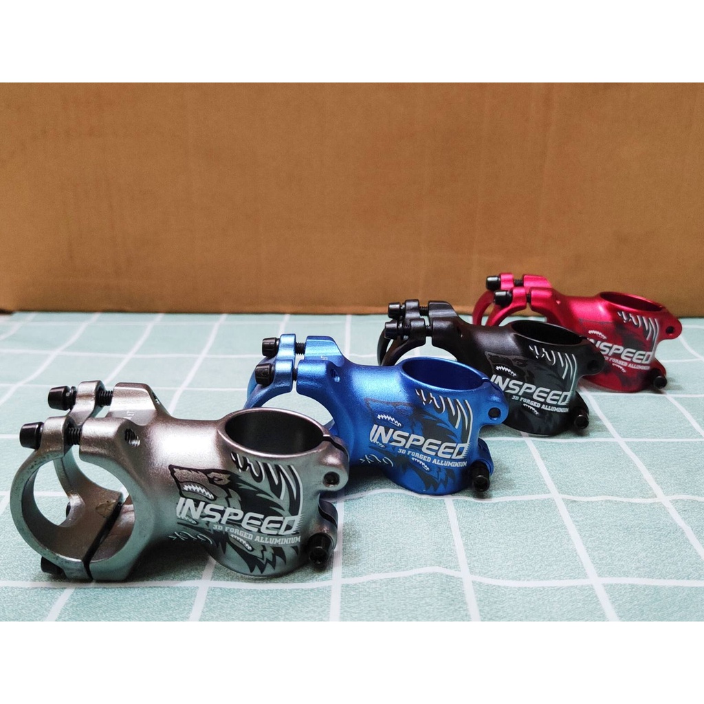 INSPEED Bike Stem MTB Bicycle Oversized Short Ahead 31.8 Clamping Size ...