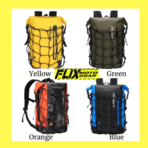 Motowolf Rainproof Travel Riding Backpack | Shopee Philippines