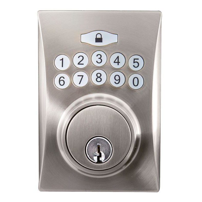 FAULTLESS ELECTRONIC KEYPAD DEADBOLT ( Satin Nickel | Aged Bronze ...