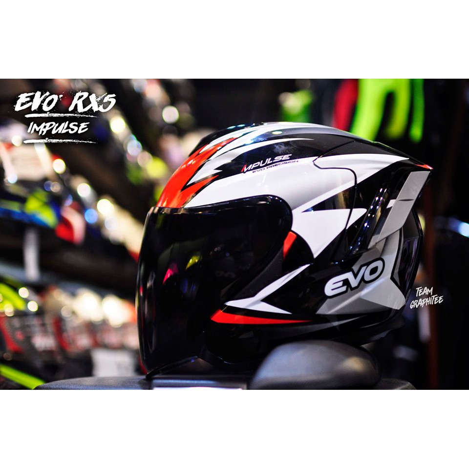 EVO RX 5 IMPULSE HALF FACE RED | Shopee Philippines