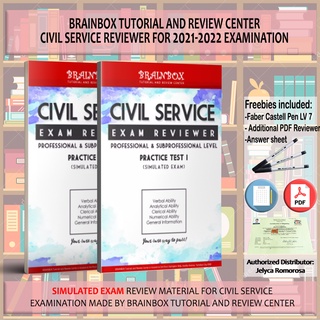CIVIL SERVICE REVIEWER 2022, Online Shop | Shopee Philippines