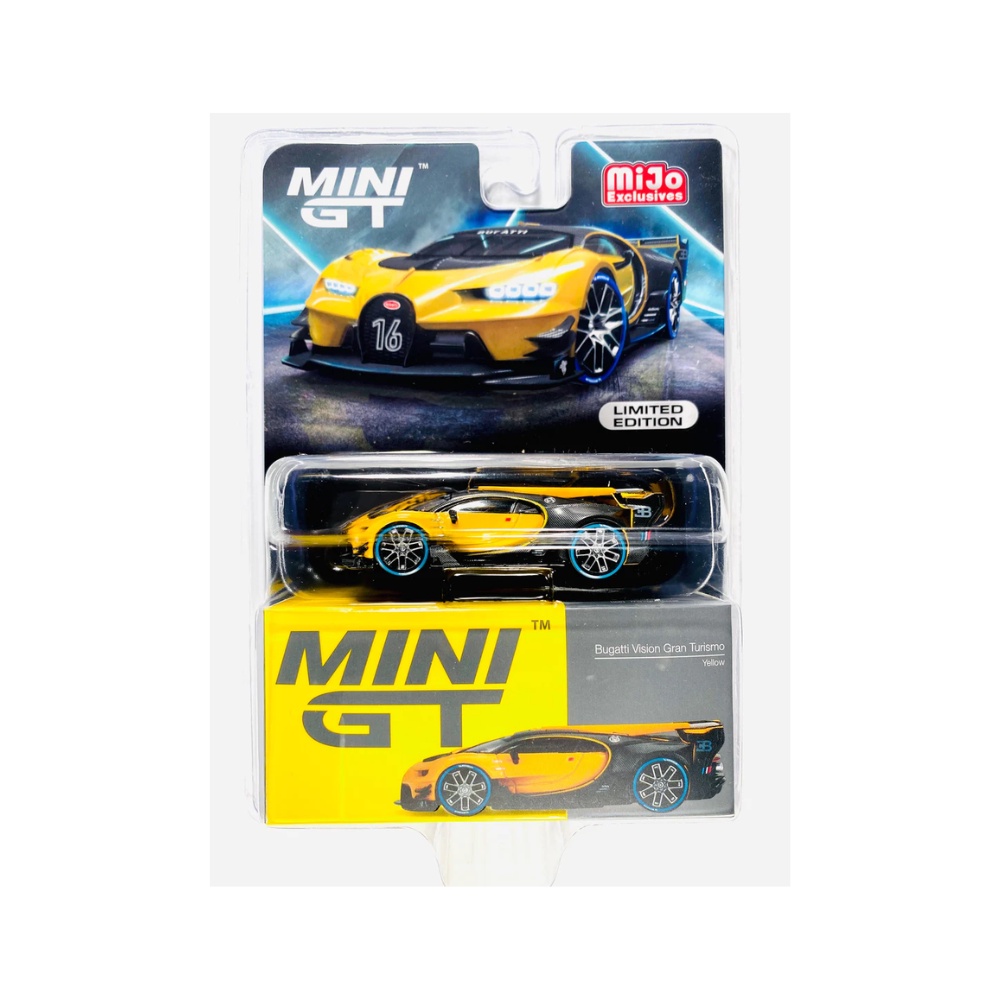 Mini GT 1/64 Scale Bugatti Vision Gran Turismo Die-cast Car MGT00317 ...