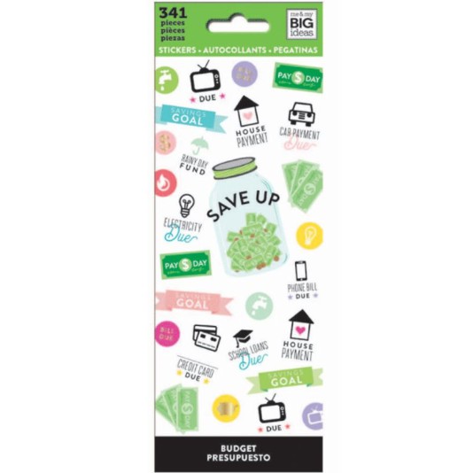 Budget Happy Planner Icon Stickers | Shopee Philippines