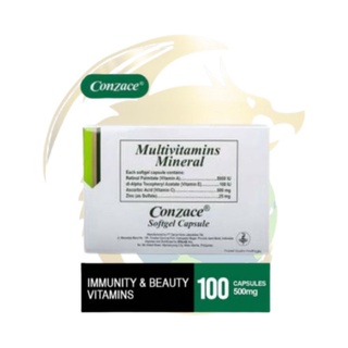 Conzace Multivitamins + Minerals 100's | Shopee Philippines