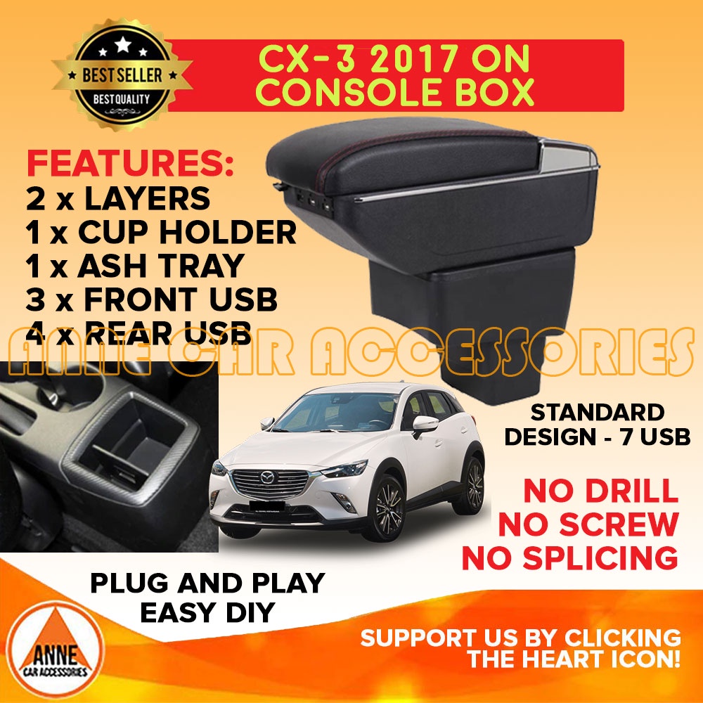 Mazda CX3, CX-3 2017 ON Mazda 3 2015 Onwards Sedan Hatchback All ...