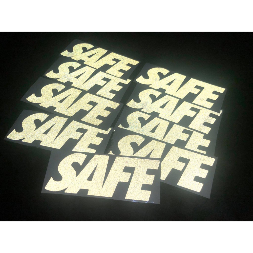 Safe Sticker 3M Reflectorize | Shopee Philippines