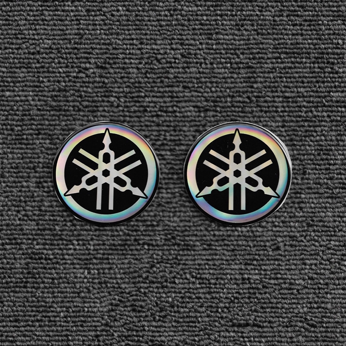 2Pcs/Lot 3D Resin Emblem For Yamaha Logo Lc135 Y15zr R25 MT09 125zr ...