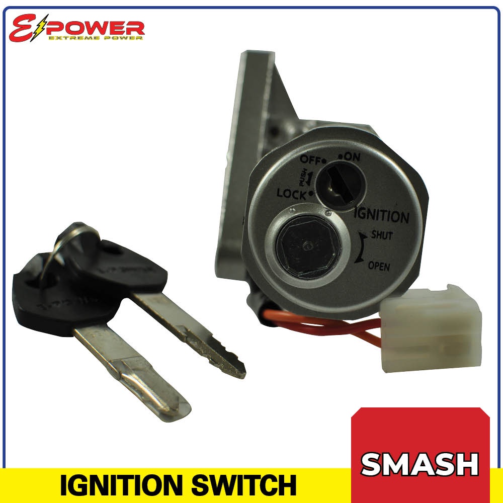 Suzuki Smash 115 E-Power Ignition Switch / Main Switch & Key Set ...