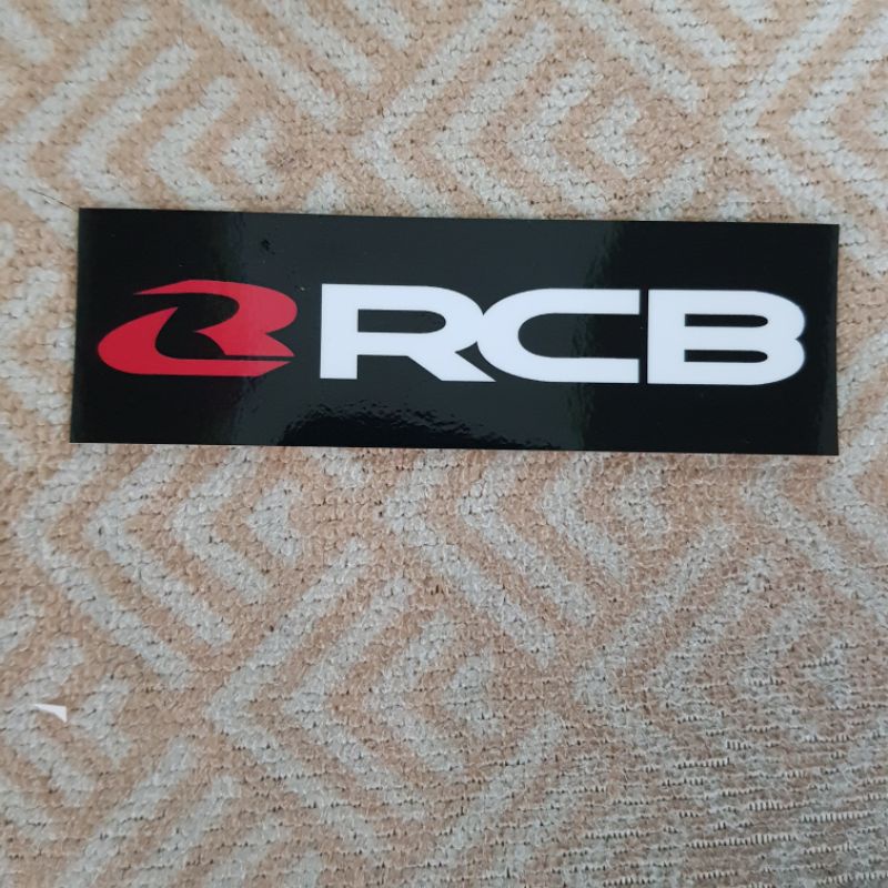 RCB Black logo, vinyl sticker | Shopee Philippines
