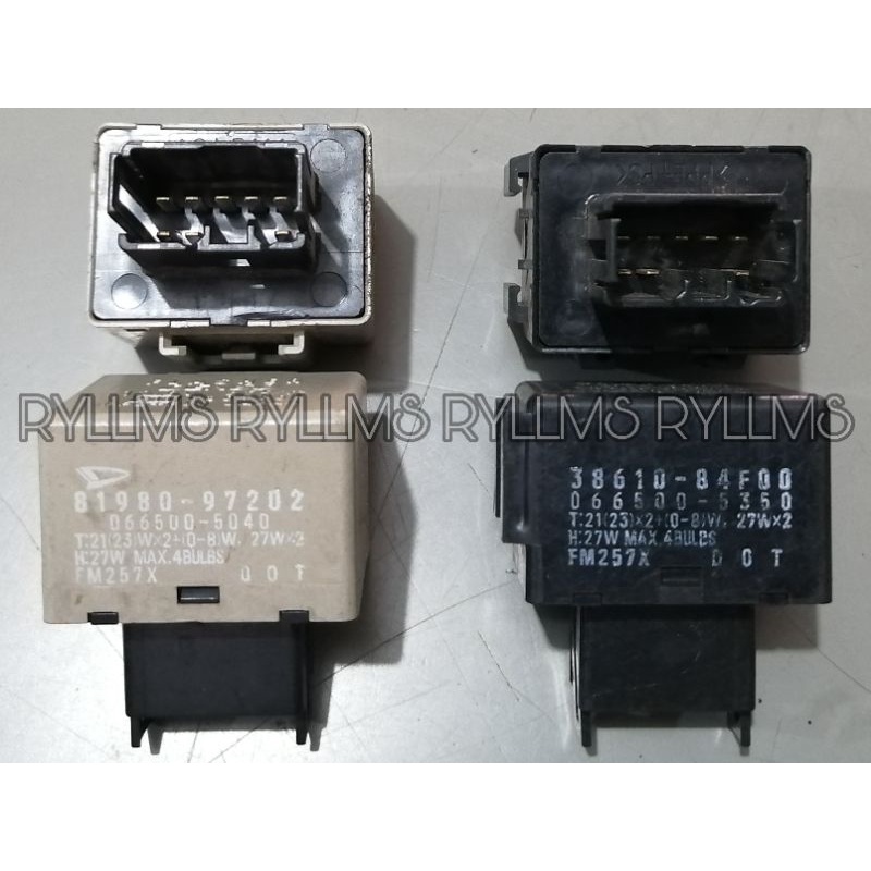 Denso Flasher Relay/ Signal Light Relay 12v Japan Surplus | Shopee ...
