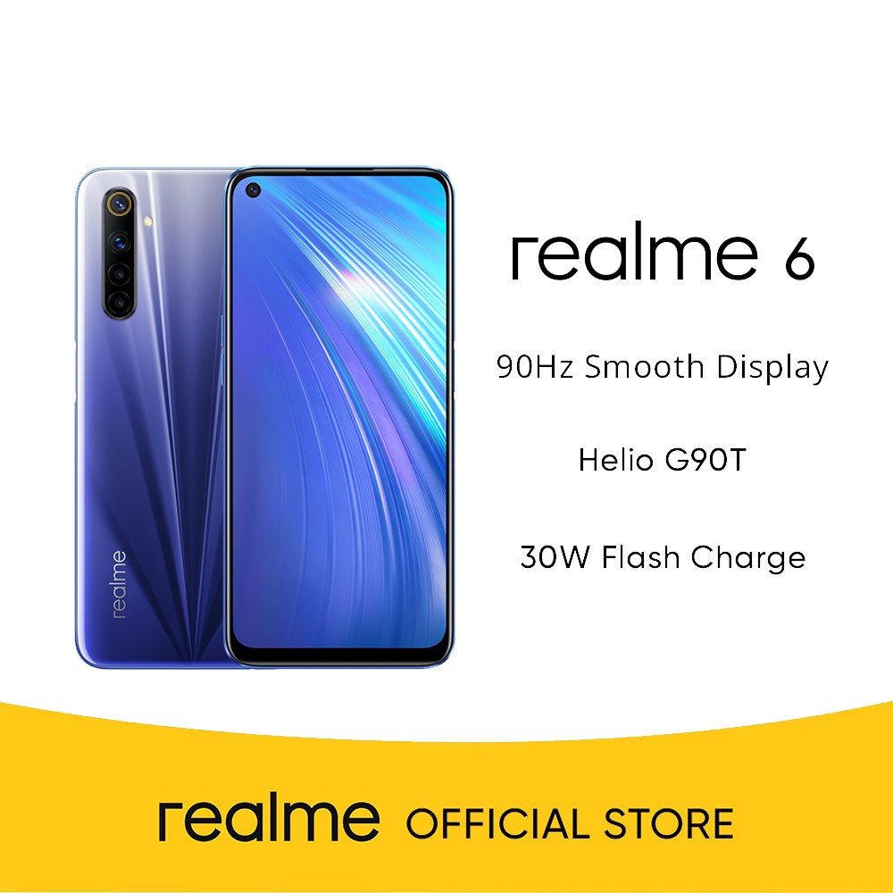 Realme 6 128GB ROM 64MP Camera | Shopee Philippines
