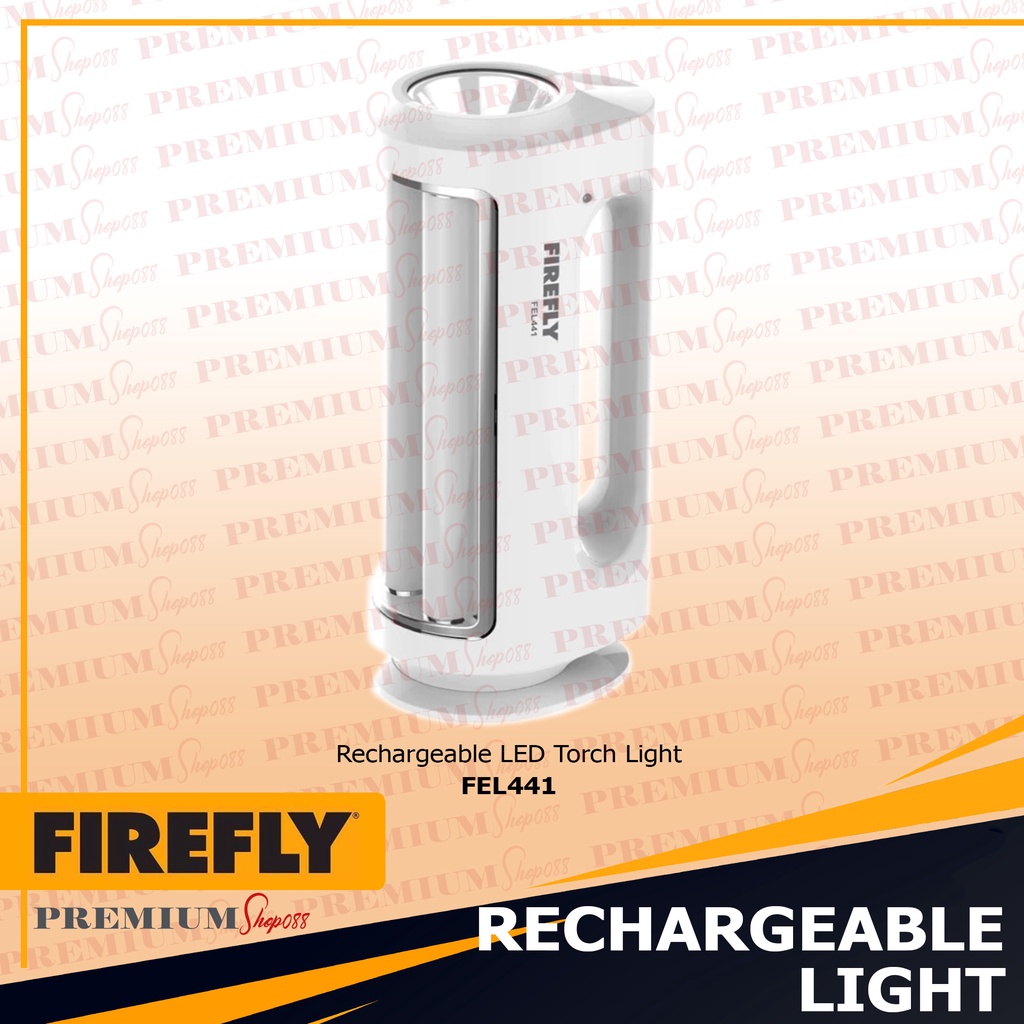 FIREFLY Rechargeable LED Torch Multifunction Emergency Light FEL441 ...