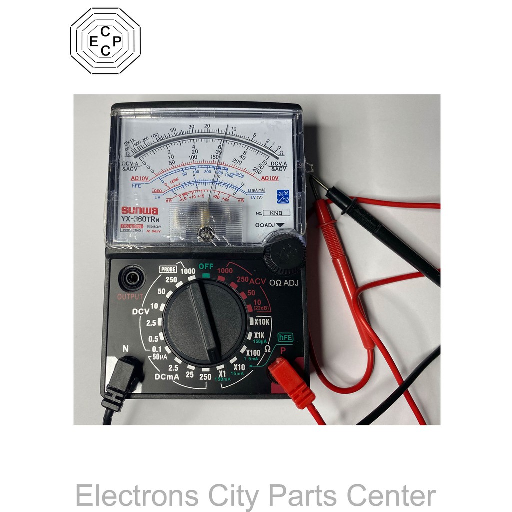 SUNWA MULTI TESTER YX-360TRN | Shopee Philippines