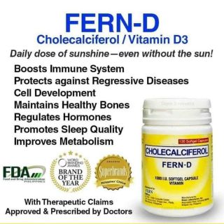 FERN D 60s & 120s Vitamin D Fern C Fern Activ Milkca | Shopee Philippines