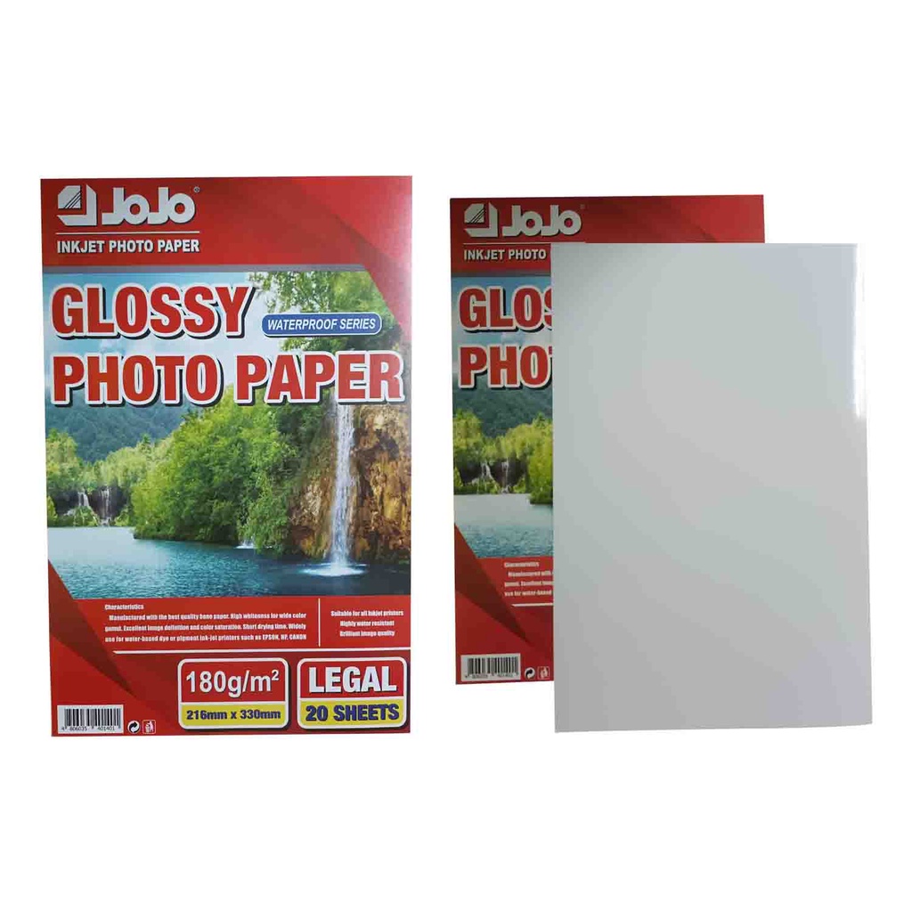 Jojo Photopaper A4 and Legal Size 135g/m² , 180g/m² , 210g/m² | Shopee ...