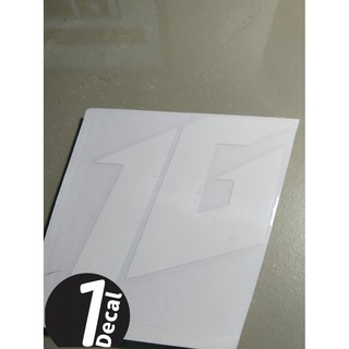 1G sticker Decal 1PC ( Black/White ) | Shopee Philippines