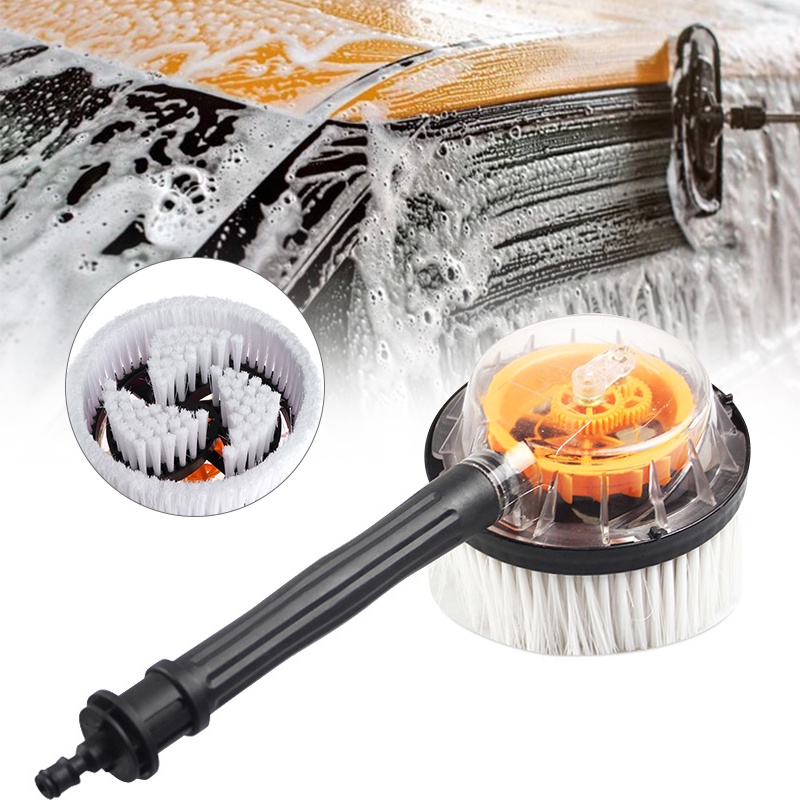Rotating Wash Brush Pressure Washer Hose Car Cleaning Tool Cleaner for ...