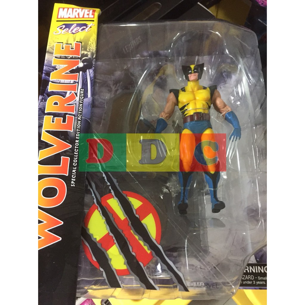 MARVEL SELECT WOLVERINE ACTION FIGURE (SEALED) | Shopee Philippines