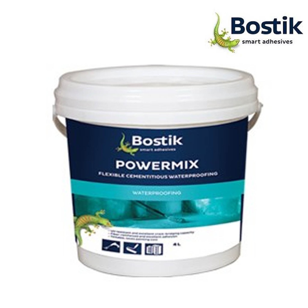 Bostik Powermix Flexible Cementitious Waterproofing Gallon Size ...