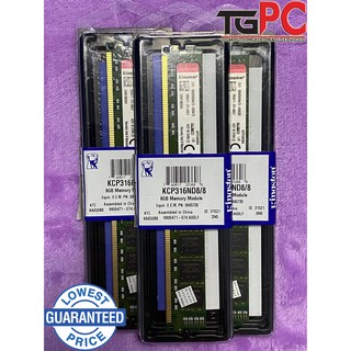 Kingston 8gb ddr3 kvr16n11/8wp / KCP316ND8/8 | Shopee Philippines