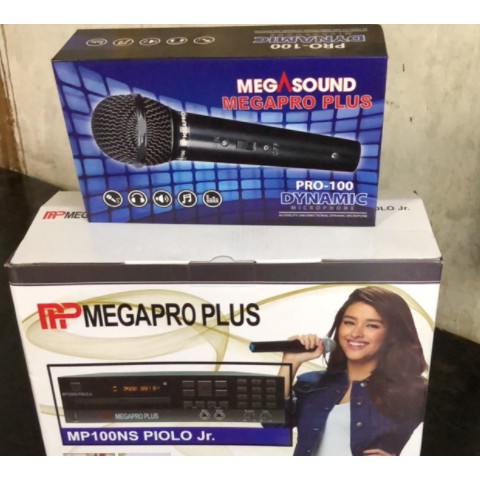 Megapro plus mp 100Ns piolo jr(free mic ) | Shopee Philippines