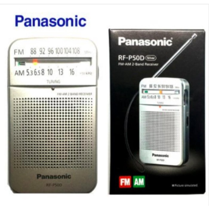 Enjt0vt Radio Panasonic Rf-P50 Rg5A4Ed | Shopee Philippines