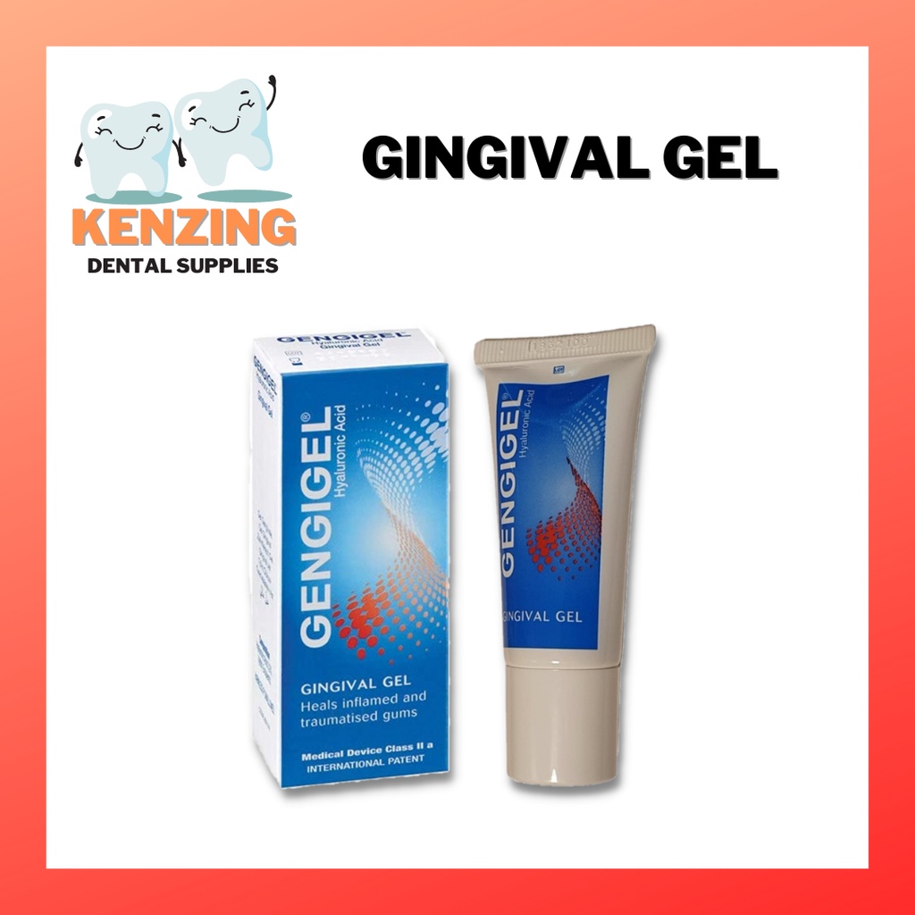 Gengigel Tube - Gingival Gel Heal Sore Bleeding Inflammed Gums, Denture ...
