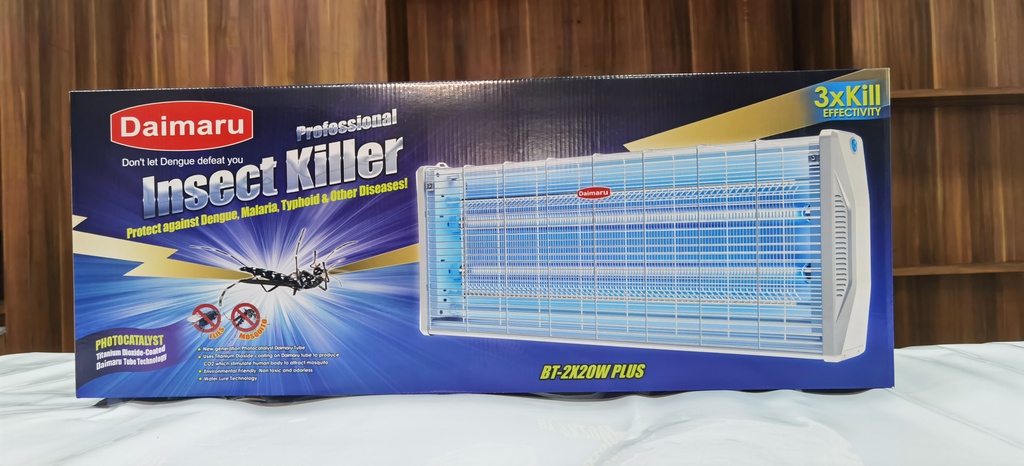 DAIMARU INSECT KILLER 2X20W PLUS | 200SQM UV Mosquito Killer ...