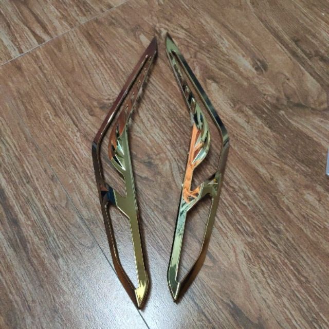 Gold Headlight garnish for Honda Click V2/Game Changer / Eyeline ...