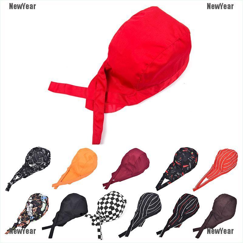 Colourfull Pirates Chef Cap Skull Cap Professional Catering Various ...