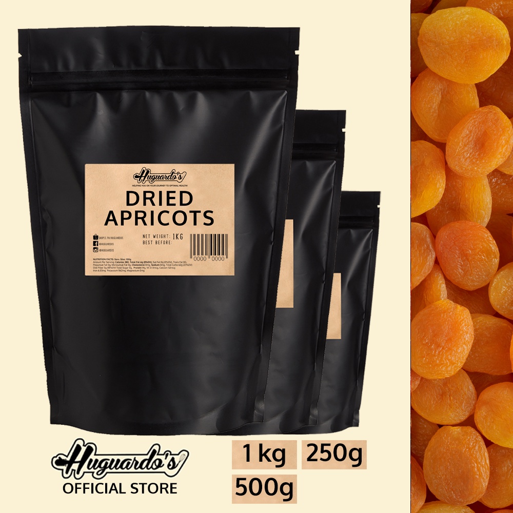 Dried Apricot 1kg - 250g | Shopee Philippines