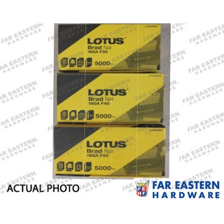 LOTUS Brad Nail 18GA F10 F15 F20 F25 F30 F40 F50 Nails LTAC | Shopee ...