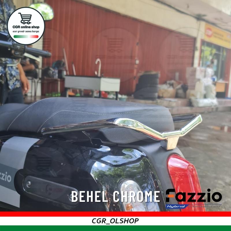 Fazzio CHROME Stirrup Seat Handle YAMAHA FAZZIO VESPA MODEL - UniTop