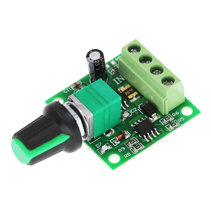 DC 1.8V 3V 5V 6V 12V 2A PWM Motor Speed Controller Low Voltage Motor ...