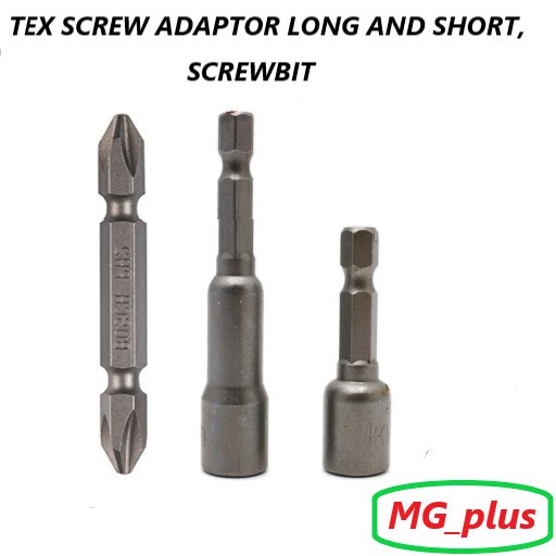 Magnetic Nut Socket / Tex Screw Adaptor 8mm / Screw Bit Set Sold Per ...