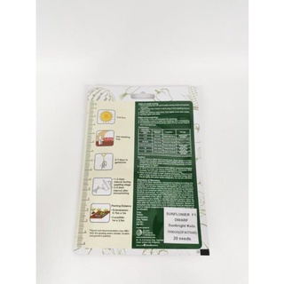 SUNFLOWER SUNBRIGHT KIDS ( DWARF ) FLOWER SEEDS BY CONDOR ( ORGINAL ...