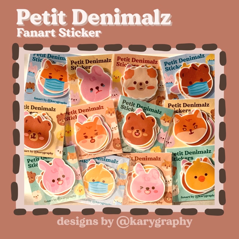 Day6 Petit Denimalz Fanart Sticker Set | Shopee Philippines