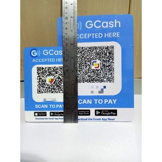 Gcash QR standee Bank Standee ( 4 in 1 ) ( 3 in 1 ) ( 2 in 1 ) | Shopee ...