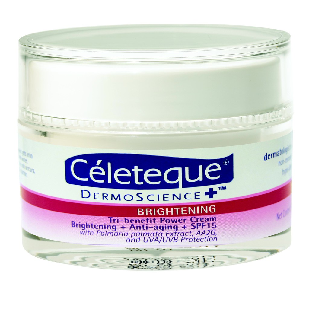 Celeteque Dermo Science Brightening Power Cream 50ml | Shopee Philippines