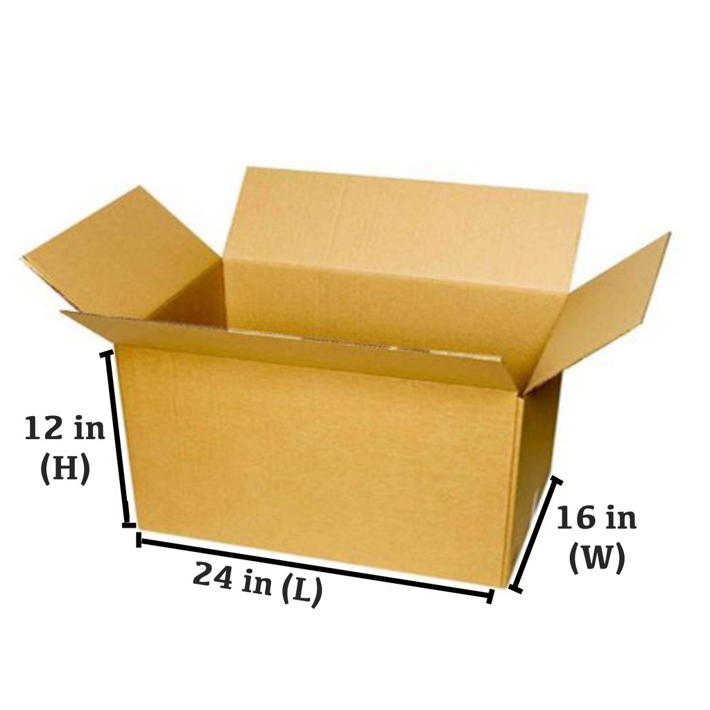 Golden Arches 10 PCS Carton Box (61cm x 40.6cm x30.5cm) ONLY 1 SET PER ...